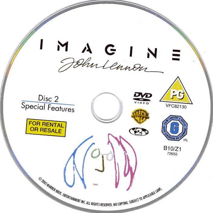 John Lennon Imagine : DVD 2 | DVD Covers | Cover Century | Over 1.000. ...